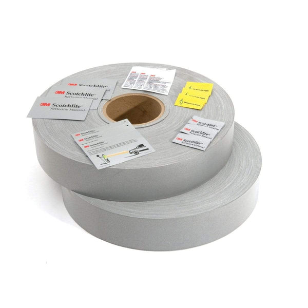3M 8906 Scotchlite Sew-On Silver Tape 50mm - Safe1